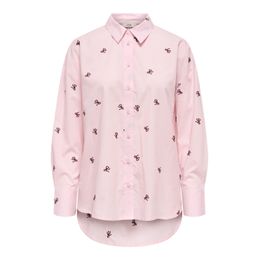 Jacqueline de Yong JDY Bluse 'JDYNELLY' Damen Gr&ouml;&szlig;e M braun / purpur