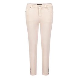 Betty Barclay Basic-Jeans mit Waschung in Grau Beige | Gr.: 38