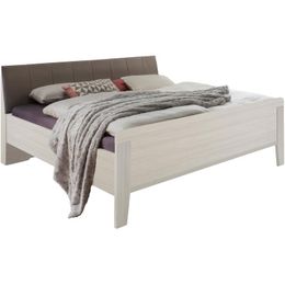 Wiemann Polsterbett &raquo;Bern&laquo; 4-fach Liegeh&ouml;henverstellung beige Liegefl&auml;che L&auml;nge B: 200cm x 160cm, H&ouml;he Bett: 96cm H&ouml;he Fu&szlig;teil: 65cm, ohne Matratze
