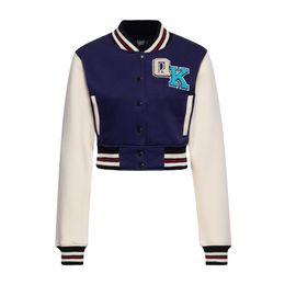 Queen Kerosin Collegejacke Dolce Far Niente in dunkelblau | Gr.: S