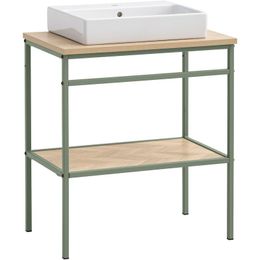 Welltime Waschtisch &raquo;Lorna, Waschtisch, melaminharzbeschichtet,Made in Germany, B: 30 cm&laquo; 1 Stk. tlg. Solide Verarbeitung - Dieses Produkt ist in 