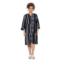 Ulla Popken Midikleid in schwarz | Gr.: 42-44