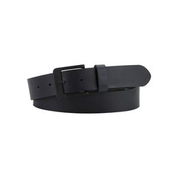 Levi's LEVI'S Damen Lederg&uuml;rtel "FREE METAL G&Uuml;RTEL", schwarz, Gr. 95, bedruckt, Leder, G&uuml;rtel