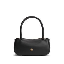 Tommy Hilfiger Damen Henkeltasche &raquo;TH LOGOTAPE SHOULDER BAG&laquo; Damen Handtasche mit doppeltem Tragegriff schwarz B/H/T: 29cm x 13,5cm x 11cm