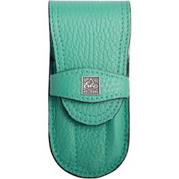 ERBE&reg; Erbe ERBE Manik&uuml;re-Etui &raquo;ERBE Manik&uuml;re Set Steck-Etui Serie "Piemont", hellgr&uuml;n, 4-tlg., Inox&laquo; Echtleder, rostfreie Instrumente, Hergestellt in 