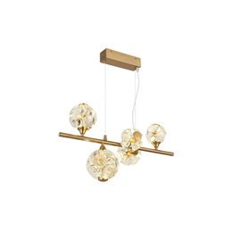 Globo Lighting H&auml;ngeleuchte gold Ma&szlig;e (cm): B: 31 H: 150 &raquo; M&ouml;bel Kraft