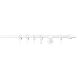 mydeco Gardinenstange &raquo;20mm Point Wandtr&auml;ger 12 cm&laquo; 1 l&auml;ufig-l&auml;ufig Fixma&szlig; wei&szlig; B/L: 330cm, 1 l&auml;ufig