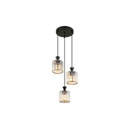 Globo Lighting H&auml;ngeleuchte schwarz Ma&szlig;e (cm): H: 120 &Oslash;: 32.0 &raquo; M&ouml;bel Kraft