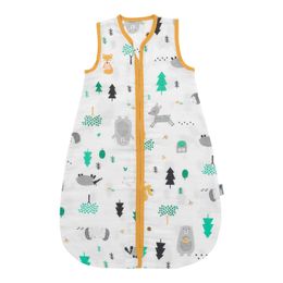 SCHLUMMERSACK Babyschlafsack "Schlafsack ohne F&uuml;&szlig;en 0.5 Tog", L: 90cm, gr&uuml;n, Schlafs&auml;cke