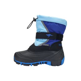Kangaroos M&auml;dchen Winterboots "KANGA-BEAN V", Gr. 35, blau, Synthetik, Textil, Schuhe, Snowboots, Winterboots, Winterschuhe, herausnehmbarer