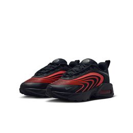 Nike Sportswear Jungen Sneaker "Air Max Fire (GS)", Gr. 35,5, rot, Synthetik, Textil, Schuhe, Design auf den Spuren des Nike Air Max Plus TN f&uuml;r