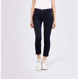 MAC Damen 7/8-Jeans "Dream Chic", blau, Gr. 44, Denim/Jeans, Obermaterial: 65% Baumwolle, 31% Polyester, 4% Elasthan, Jeans, verk&uuml;rzte Form mit
