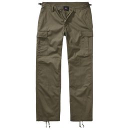 Brandit Damen Cargohose "Brandit Damen Ladies BDU Ripstop Trouser", gr&uuml;n, Gr. 27, 100% Baumwolle, Hosen