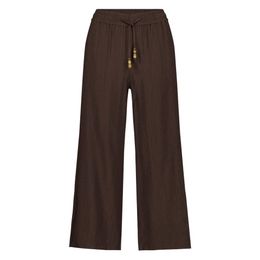 Zero Hose mit Bindeg&uuml;rtel in Chocolate Plum | Gr.: 36