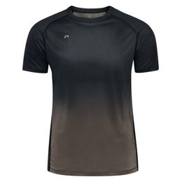 Hummel Sportshirt "Beat Gradient T-Shirt" in Schwarz | Gr.: M