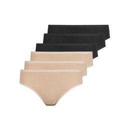 Nina von C. Damen Jazz-Pants Slips "6er Pack Jazzpant Slipboutique", Gr. 46, bunt, Obermaterial: 93% Baumwolle CO. 7% Elasthan EL., Unterhosen