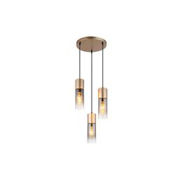 Globo Lighting H&auml;ngeleuchte braun Ma&szlig;e (cm): H: 150 &Oslash;: 34.0 &raquo; M&ouml;bel Kraft