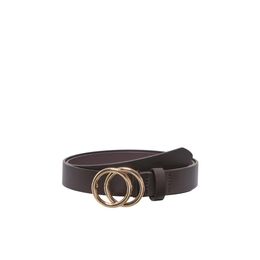 Only Damen Tailleng&uuml;rtel "ONLRASMI FAUX LEATHER JEANS BELT", braun, Gr. 95, Kunstfaser, G&uuml;rtel, Lederimitat