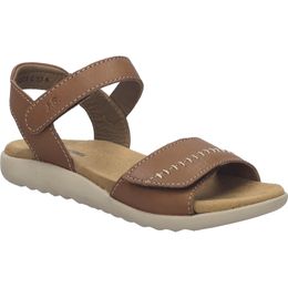 Josef Seibel Damen Sandale "Juliet 03, cognac", Gr. 41, braun, Obermaterial: 100% Rindsleder Leather cow., Schuhe