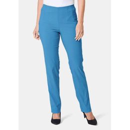 GOLDNER Schlupfhose CARLA in Super-Stretch in atlantikblau | Gr.: 40