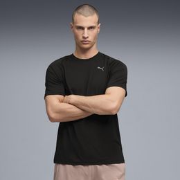 Puma Herren Trainingsshirt "PWRMODE Trainings-T-Shirt Herren"schwarz, Gr. M, Obermaterial: 92% Polyester, 8% Elasthan, Shirts