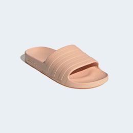 Damen Badesandale "AQUA ADILETTE", adidas Sportswear, Gr. 40,5, beige, Synthetik, Schuhe, Badelatschen