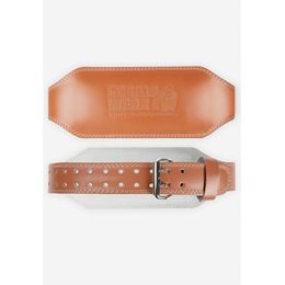 Gorilla Gewichtheberg&uuml;rtel - Frauen 6 Zoll - Braun | Gr.: S/M
