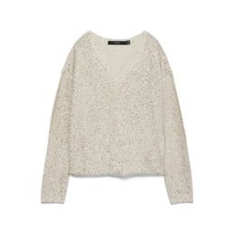 V&eacute;ro Moda Vero Moda Pullover 'Maglieria' Damen Gr&ouml;&szlig;e M offwhite