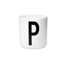 Design Letters Buchstabenbecher wei&szlig; Porzellan Ma&szlig;e (cm): H: 8,5 &Oslash;: 8.0 &raquo; M&ouml;bel Kraft