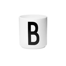 Design Letters Buchstabenbecher wei&szlig; Porzellan Ma&szlig;e (cm): H: 8,5 &Oslash;: 8.0 &raquo; M&ouml;bel Kraft