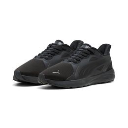 Puma Herren Sneaker "SOFTRIDE COSMIC STREET SLIPTECH", Gr. 42, schwarz, Textil, unifarben, Schuhe, Slip-on Sneaker