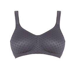 Anita Damen Soft-BH "Spezial BH beidseits Care", Gr. 95, grau, Stoff, Obermaterial: 75% Polyamid PA. 25% Elasthan EL., BHs