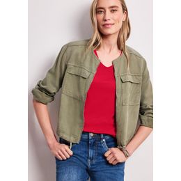 Street One Damen T-Shirt "Style Palmira", rot, Gr. 38, Jersey, Obermaterial: 50% Baumwolle, 50% Modal. Futter: 100% Baumwolle, Shirts, im neuen Style