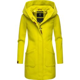 Marikoo Damen Wintermantel "Maikoo", gr&uuml;n, Gr. XL, Oberstoff: 90% Polyacryl, 8% Viskose, 2% Elasthan. Futter: 100% Polyester. &Auml;rmelfutter: 100%