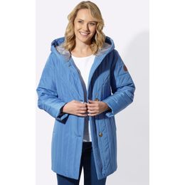 Classic Basics Damen Steppjackemittelblau, Gr. 38, unifarben, 100% Polyester, Wattierung:100% Polyester, Jacken