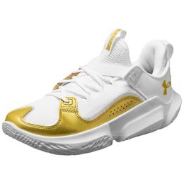 Under Armour Sportschuh 'Flow FUTR X 3' Herren Gr&ouml;&szlig;e 40 gelb / wei&szlig;