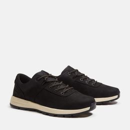 Timberland Herren Schn&uuml;rschuh "SPRINT BASIC - LOW LACE UP SNEAKER", Gr. 47,5, schwarz, Leder, Schuhe, aus Leder