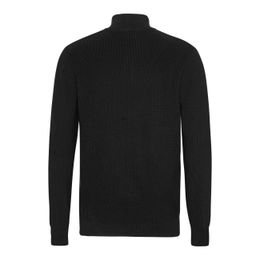 Herren Sweater "Clean Cut Copenhagen Mario Half-Zip Knit", schwarz, Gr. XS, Clean Cut Copenhagen, unifarben, 80% Baumwolle, 20% Nylon, Sweatshirts