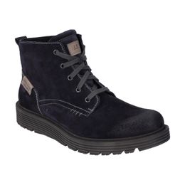 Josef Seibel Damen Stiefelette "Cooper 04, jeans-kombi", Gr. 44, blau, Obermaterial: 100% Rindsleder Leather cow., Schuhe