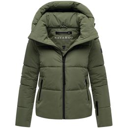 Navahoo Damen Steppjacke "Frostherz XIV", gr&uuml;n, Gr. XS, Obermaterial: 100% Polyester. Innenfutter: 100% Polyester. &Auml;rmelfutter: 100% Polyester.