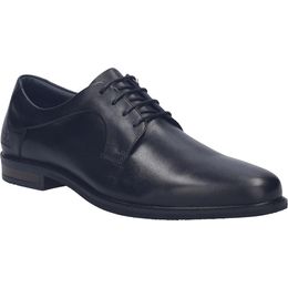 Josef Seibel Herren Schn&uuml;rschuh "Desmond 01", Gr. 44, schwarz, Leder, Schuhe, Anzugschuh, mit herausnehmbarer Innensohle, Weite H (=sehr weit)
