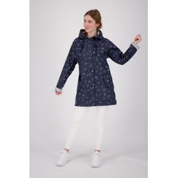 ANKERGLUT Damen Regenjacke "Friesennerz ankerglutbucht Regenmantel, Longjacket", blau, Gr. 54, Web, Obermaterial: 100% Polyurethan. Futter: 100%