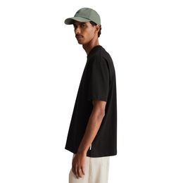 Marc O'Polo Herren T-Shirt "aus reiner Bio-Baumwolle"schwarz, Basic, Gr. XXL, MARC O'POLO DENIM, unifarben, Obermaterial: 100% Baumwolle, Shirts
