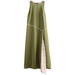 Cath Kidston Kleid Damen Gr&ouml;&szlig;e 34 gr&uuml;n / orange / rosa / schwarz Sommerkleid