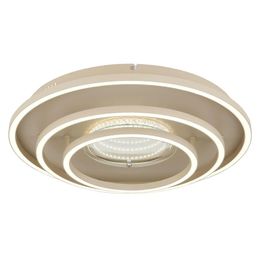 Globo Lighting Deckenleuchte braun Ma&szlig;e (cm): H: 10,8 &Oslash;: 51.1 &raquo; H&ouml;ffner