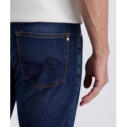 Pierre Cardin Herren Regular-fit-Jeans "PC-Lyon tapered Futureflex", blau, Gr. 36, unifarben, Denim/Jeans, Obermaterial: 92% Baumwolle, 6%
