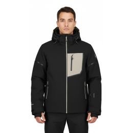 Icepeak Herren Skijacke "Icepeak FRISCO", schwarz, Gr. 58, Obermaterial: 100% Polyester. Futter: 100% Polyester. Wattierung: 100% Polyester, Jacken,