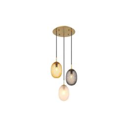 Globo Lighting H&auml;ngeleuchte gold Ma&szlig;e (cm): H: 120 &Oslash;: 36 &raquo; H&ouml;ffner