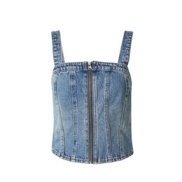 Levi's Levi's Top 'Sculpted Bustier' Damen Gr&ouml;&szlig;e M blue denim