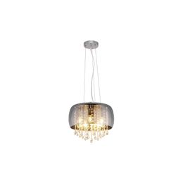 Globo Lighting H&auml;ngeleuchte silber Ma&szlig;e (cm): H: 120 &Oslash;: 35 &raquo; H&ouml;ffner